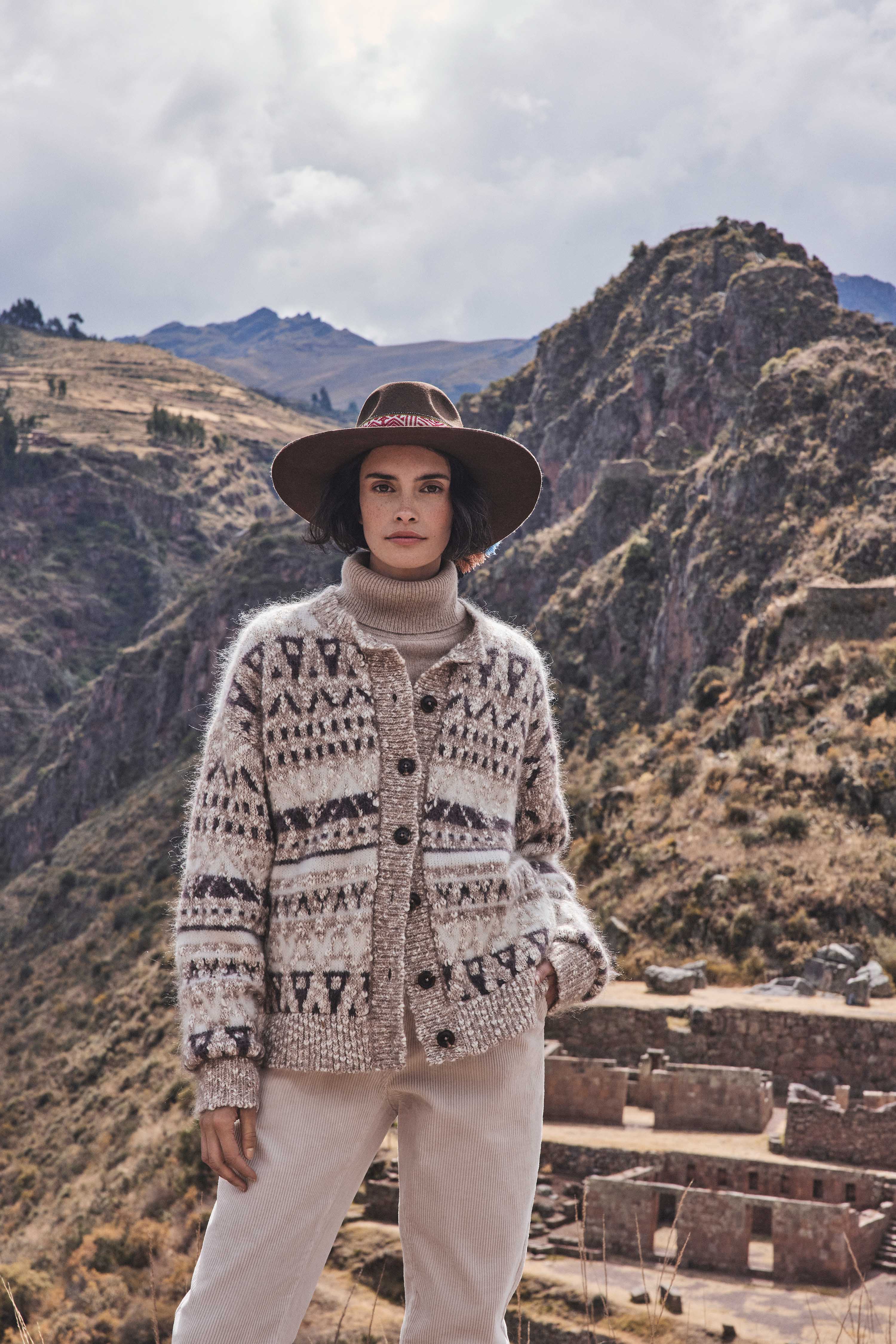 COSMO BIS cardigan woman | LIGHT TAUPE | Maison 123